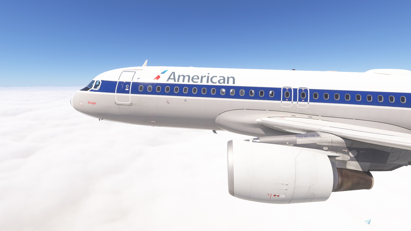 Fenix v2 A320 /w cabin American Airlines - Allegheny Heritage - N745VJ ...