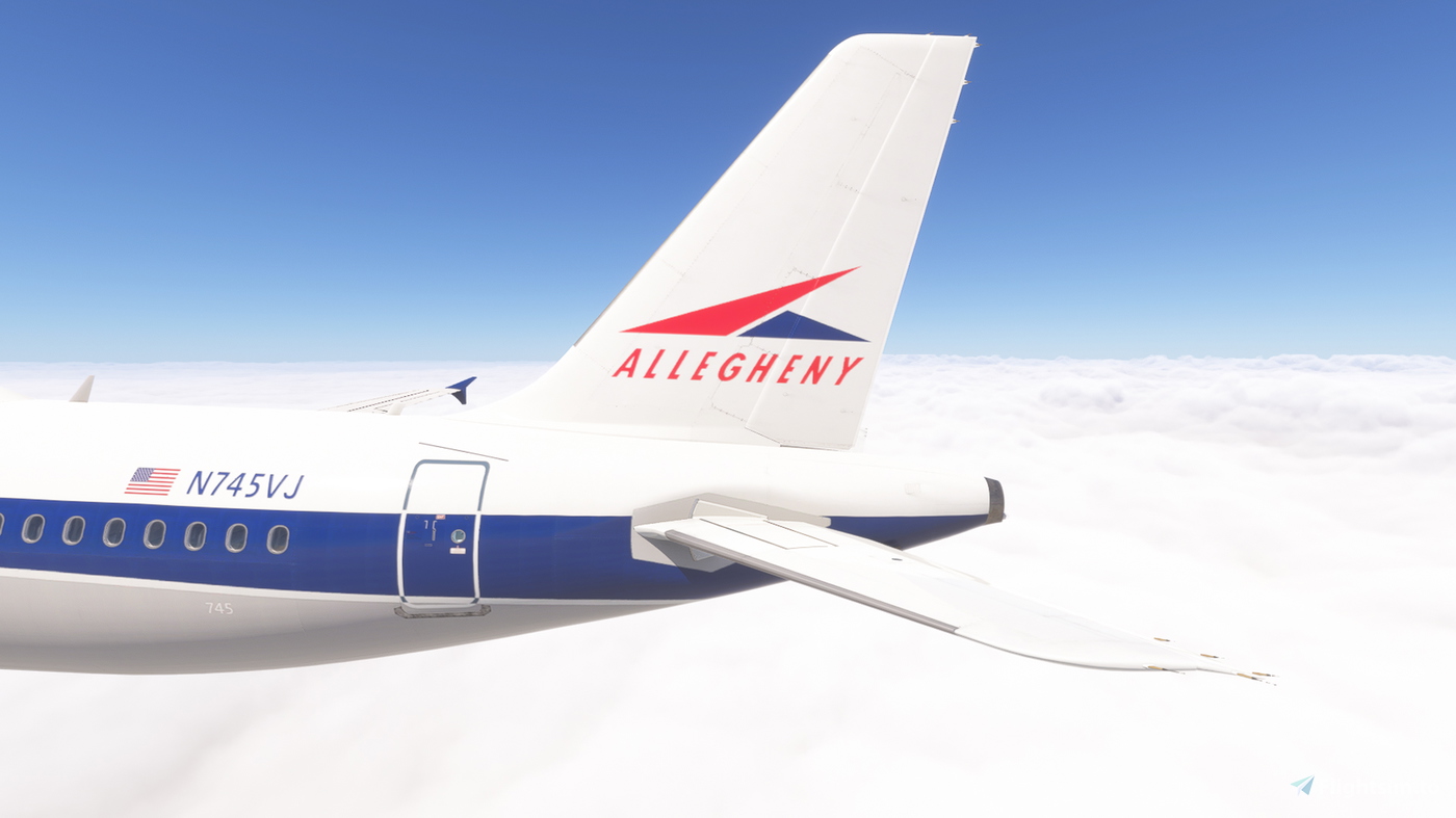 Fenix v2 A320 /w cabin American Airlines - Allegheny Heritage - N745VJ ...