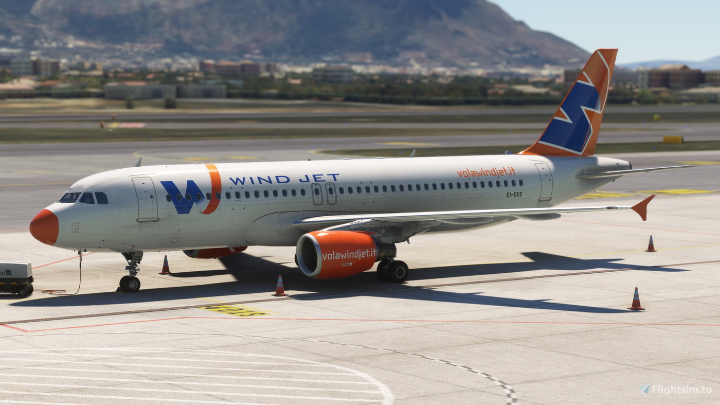 Fenix A320 Windjet Pack CFM/IAE (EI-DOE/DOP/CUM) for Microsoft Flight Simulator | MSFS