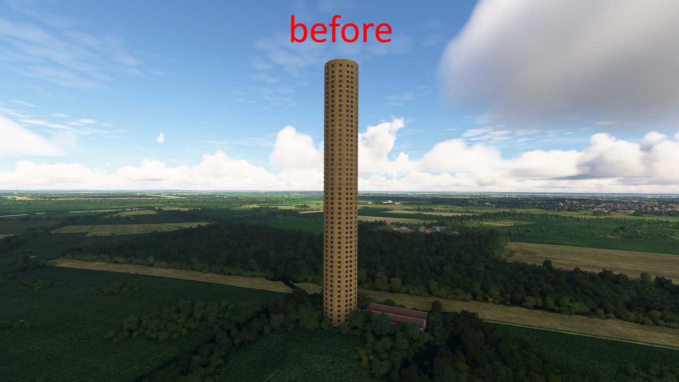 Obsolete: Fernmeldeturm Stade (FSDG Landmarks fix) for Microsoft Flight ...