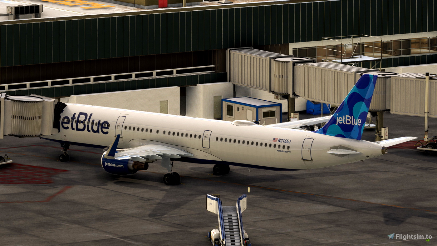 Fictional A321NX (LR) Livery for the Fenix A321 CEO for Microsoft ...