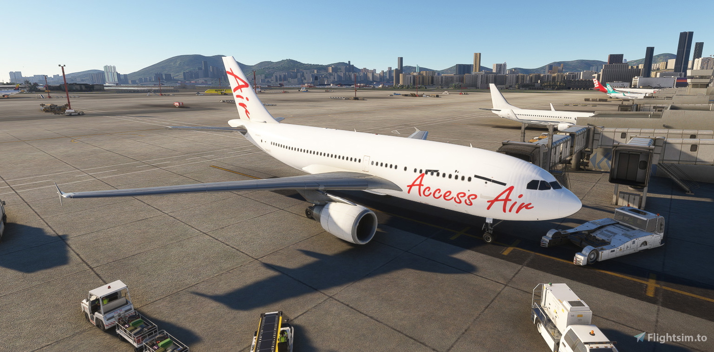 (fictional) Inibuilds A310 AccessAir livery for Microsoft Flight ...