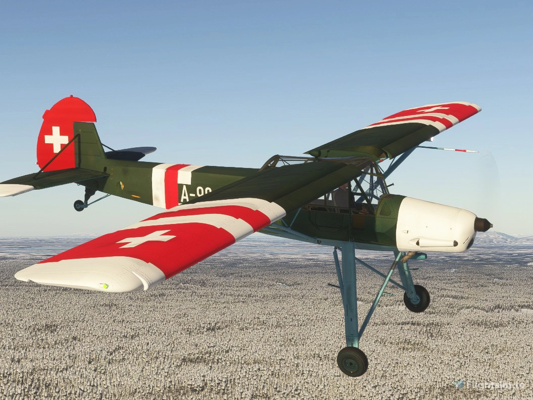 Fieseler Storch Fi156 – Swiss Air Force A-98 Neutrality Livery pour ...