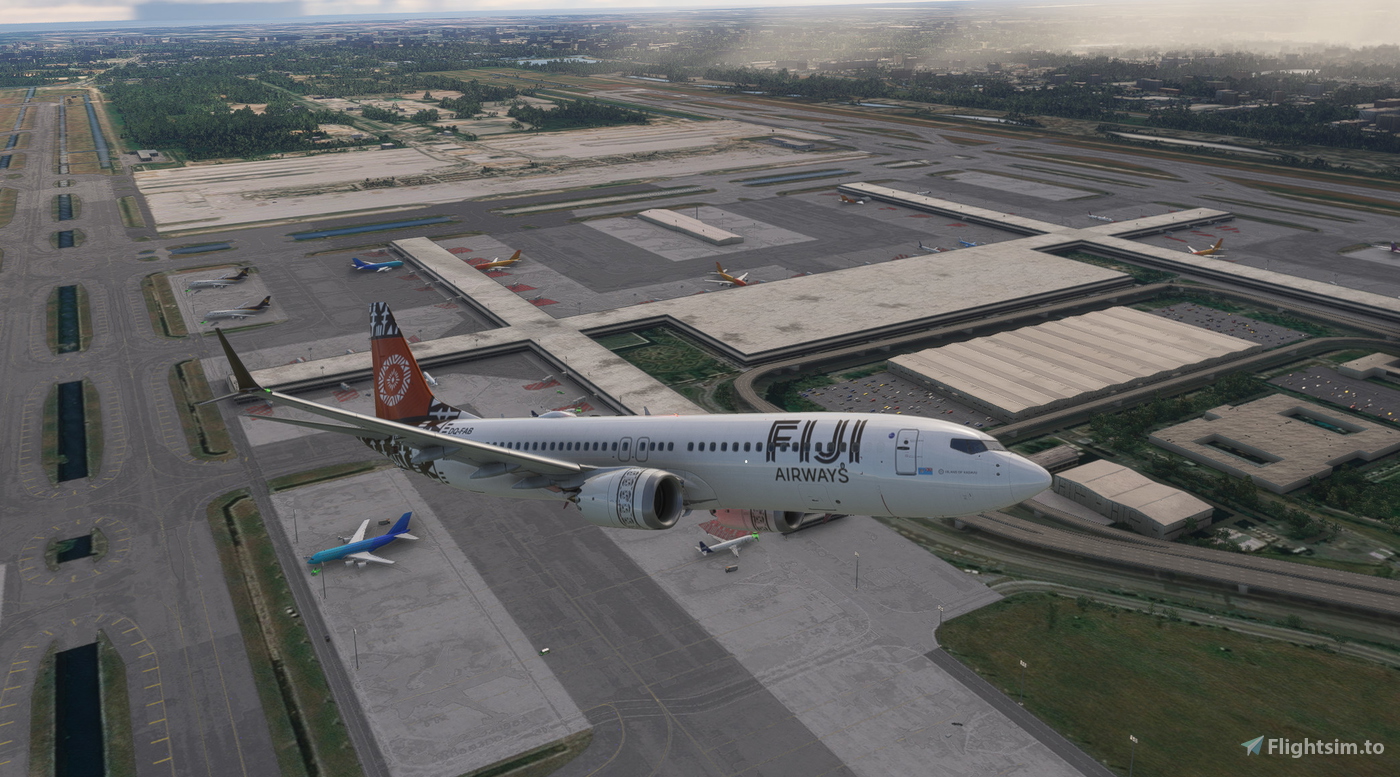 Fiji Airways DQ-FAB | iFly 737 MAX 8 | Requested のために Microsoft Flight ...