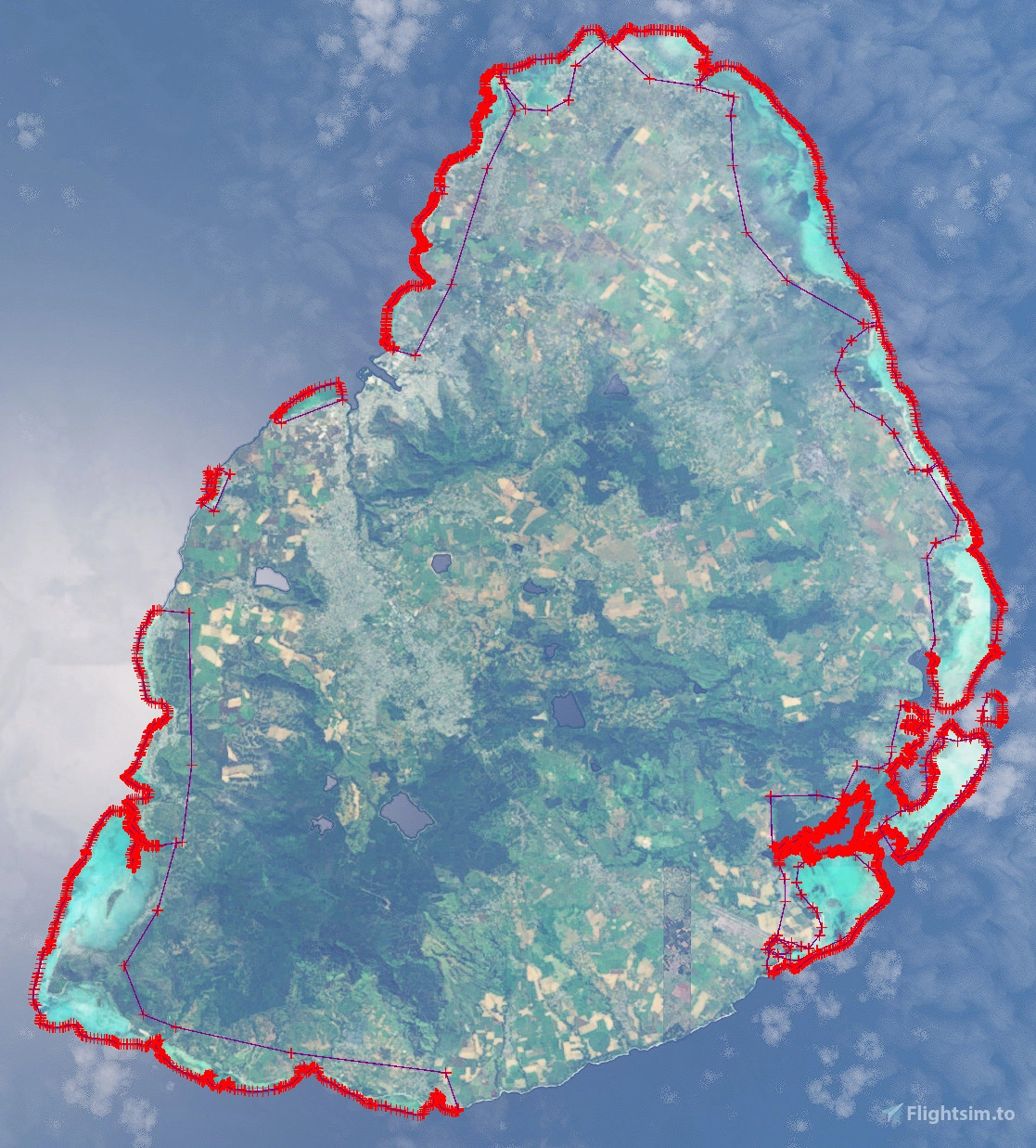 FIMP-Sea Enhancement for FSDG Mauritius & FIMP para Microsoft Flight ...