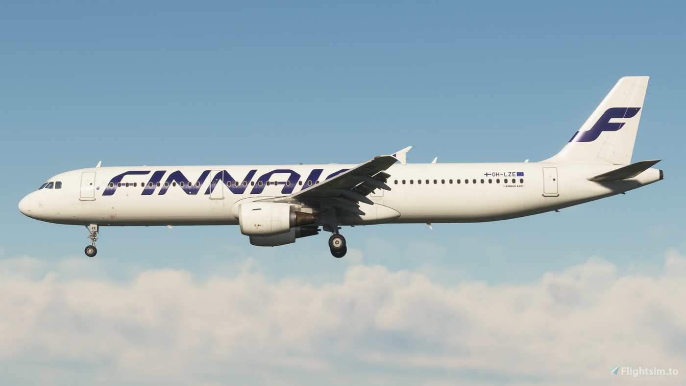 Finnair (WTF - Fleet) - Fenixsim A321 CFM for Microsoft Flight ...