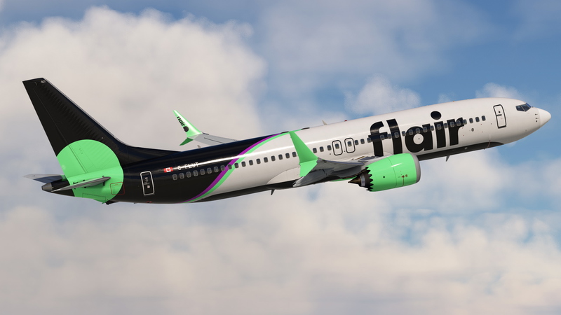 Flair Airlines [Pack] w/Cabin | iFly 737 MAX 8 for Microsoft Flight ...