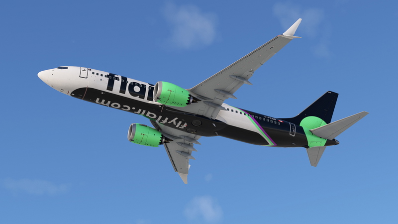 Flair Airlines [Pack] w/Cabin | iFly 737 MAX 8 for Microsoft Flight ...