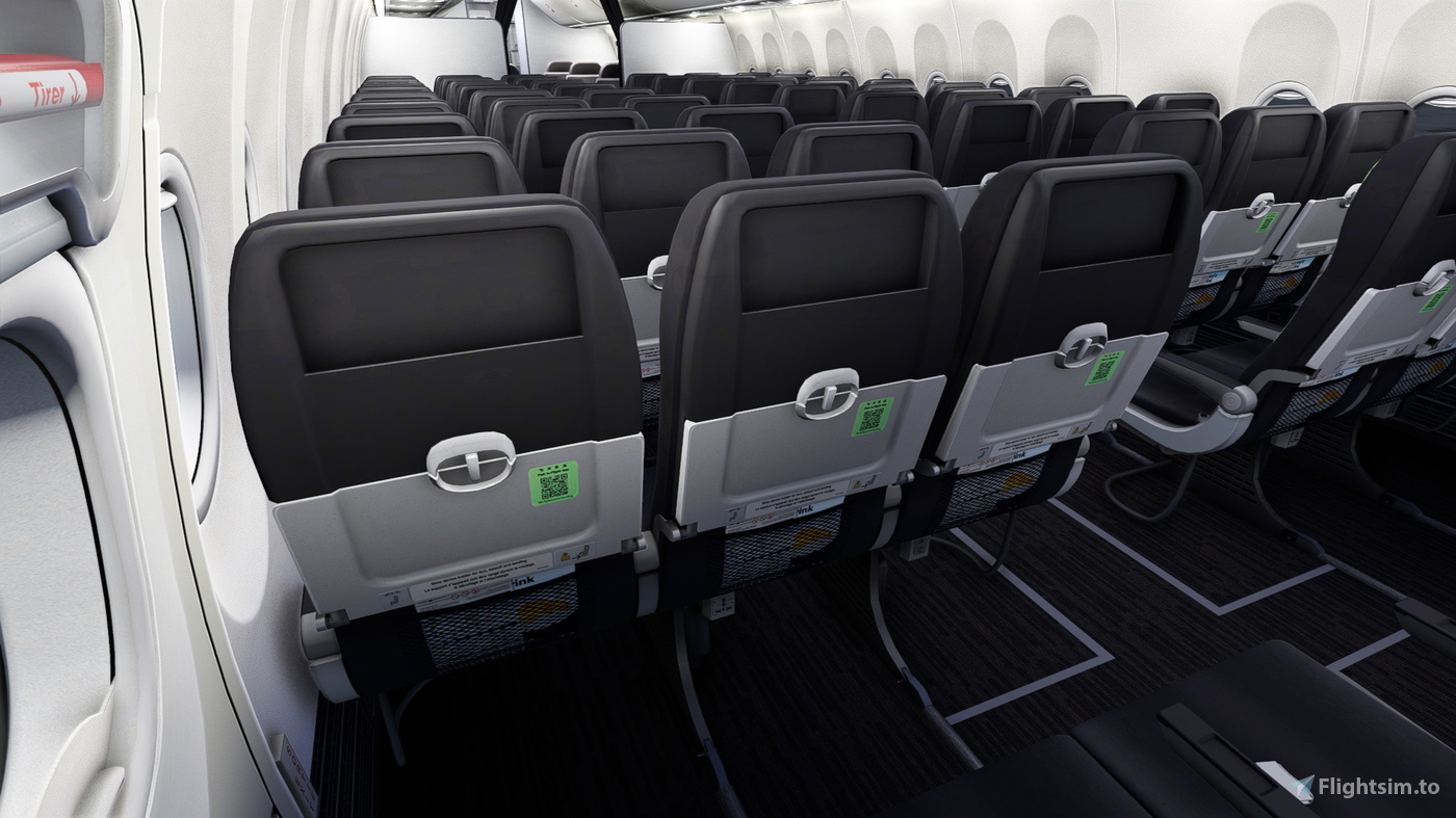 Flair Airlines [Pack] w/Cabin | iFly 737 MAX 8 for Microsoft Flight Simulator | MSFS