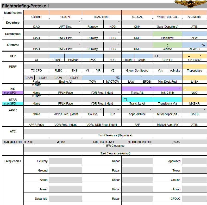 Flight Briefing Form - MSFS Add-on - Flightsim.to