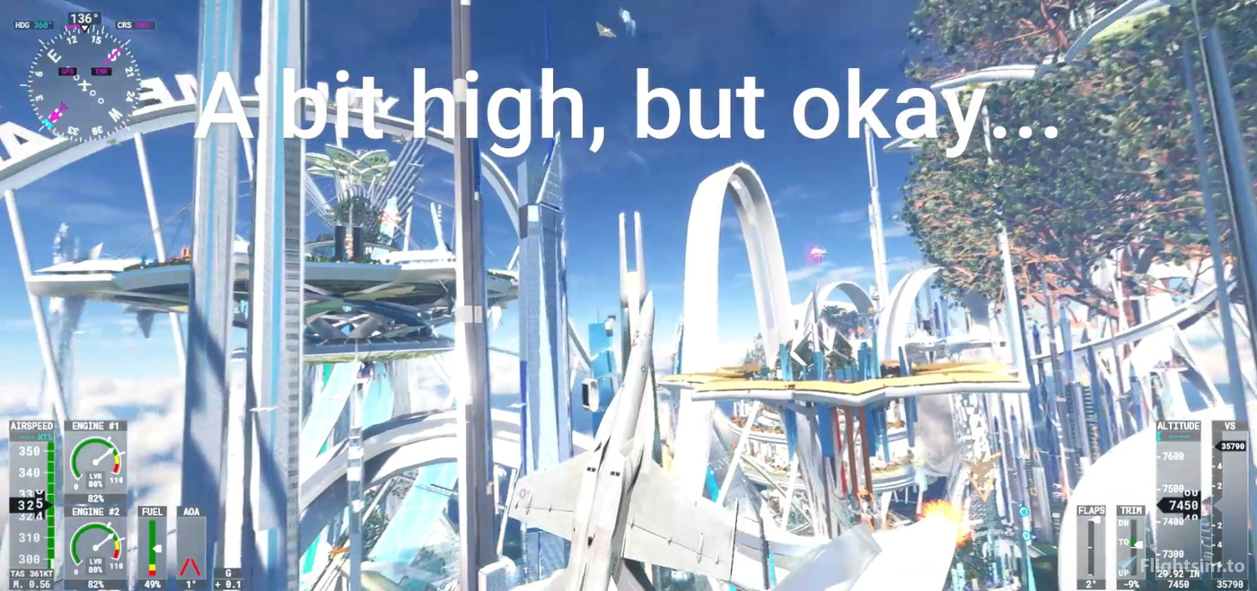 Flight Race Track 🏁 Mach 1! for Microsoft Flight Simulator | MSFS