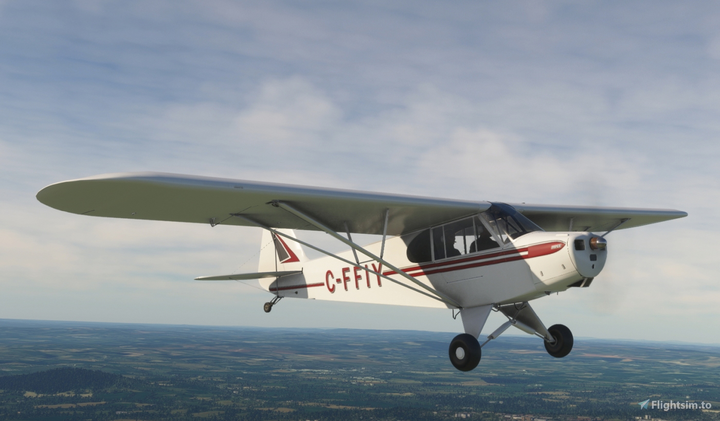Flight Replicas PA-11 Cub Special 'C-FFIY' for Microsoft Flight ...
