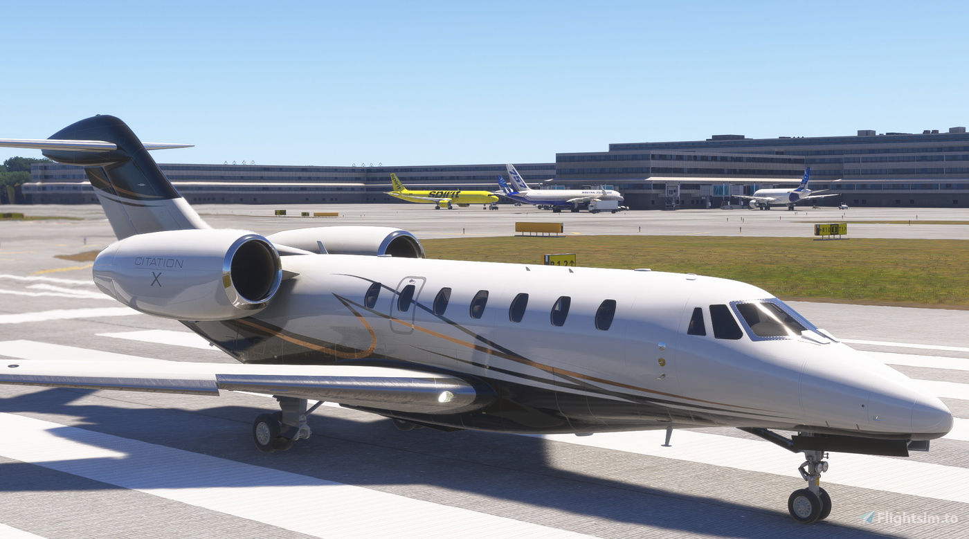 FlightFX C750 Citation X Aether (N517CF) para Microsoft Flight ...