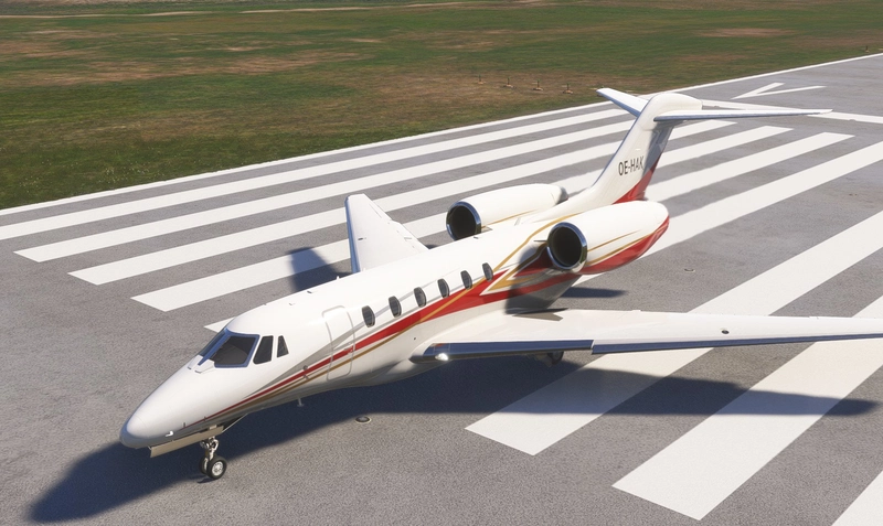 FlightFX C750 Citation X OE-HAK for Microsoft Flight Simulator | MSFS
