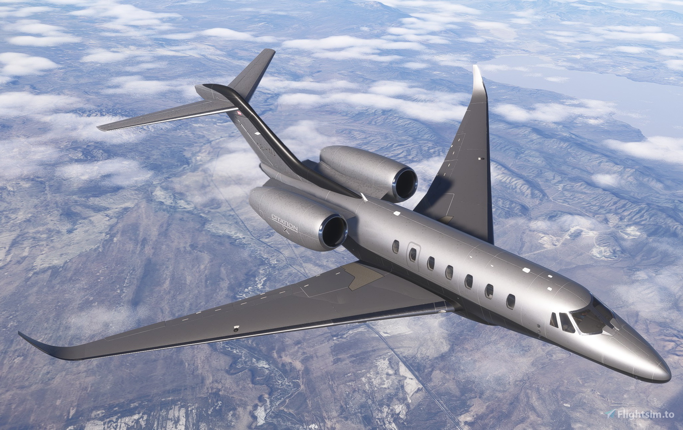 FlightFX C750 Citation X OE-HWJ for Microsoft Flight Simulator | MSFS