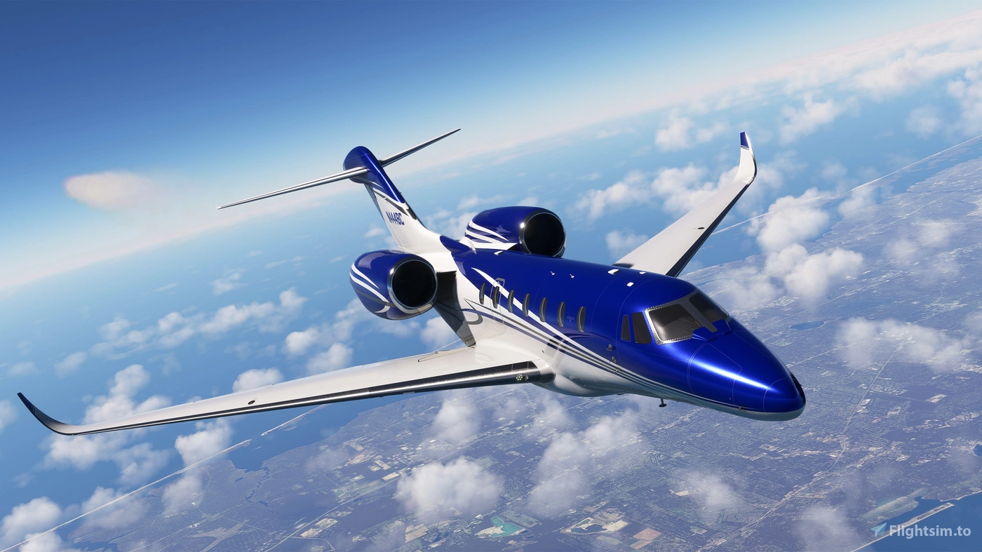 FlightFX Cessna Citation X - N444BC (Dynamic Registration) per ...