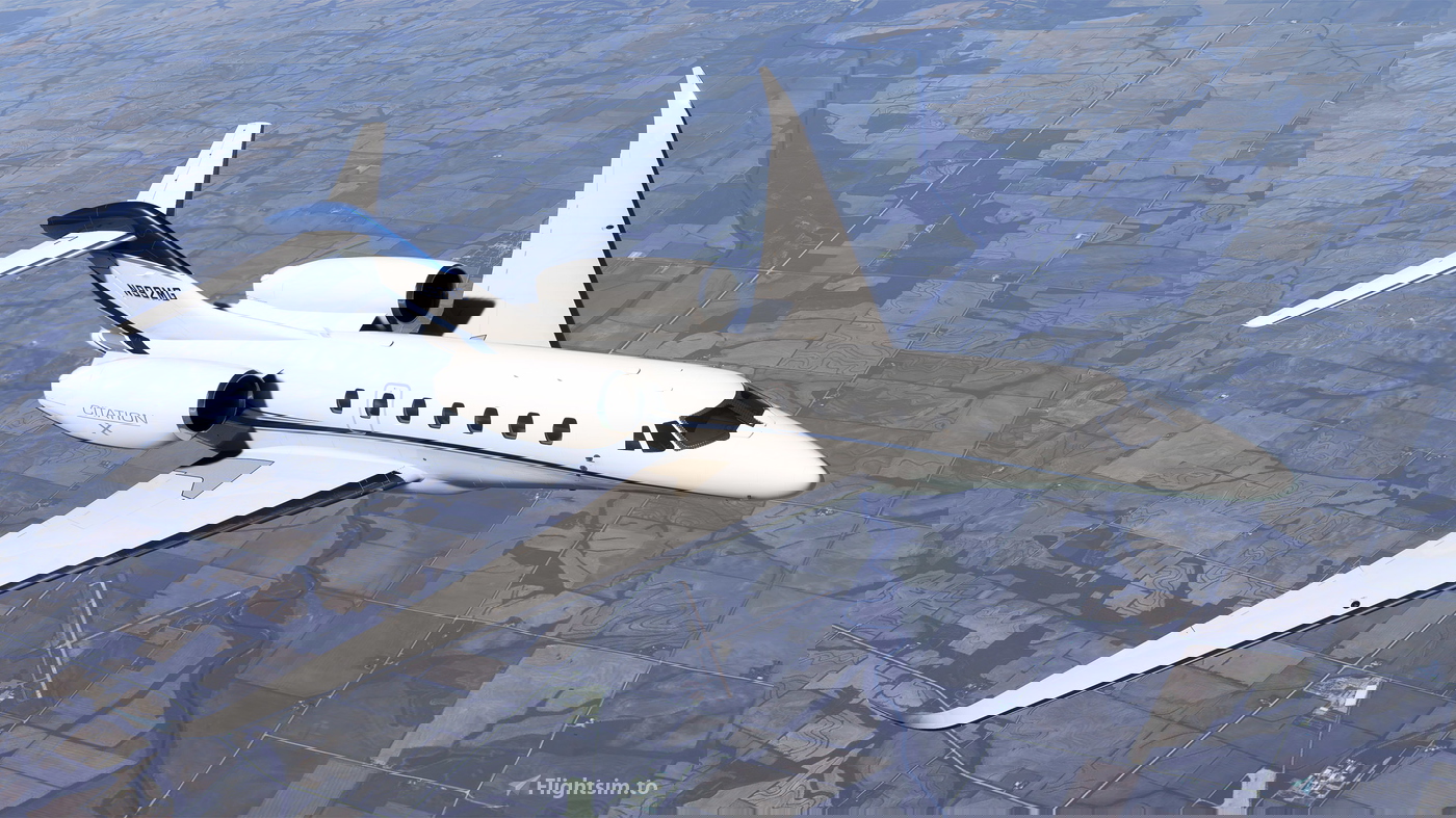 FlightFX Cessna Citation X - N992MG (Dynamic Registration) для ...