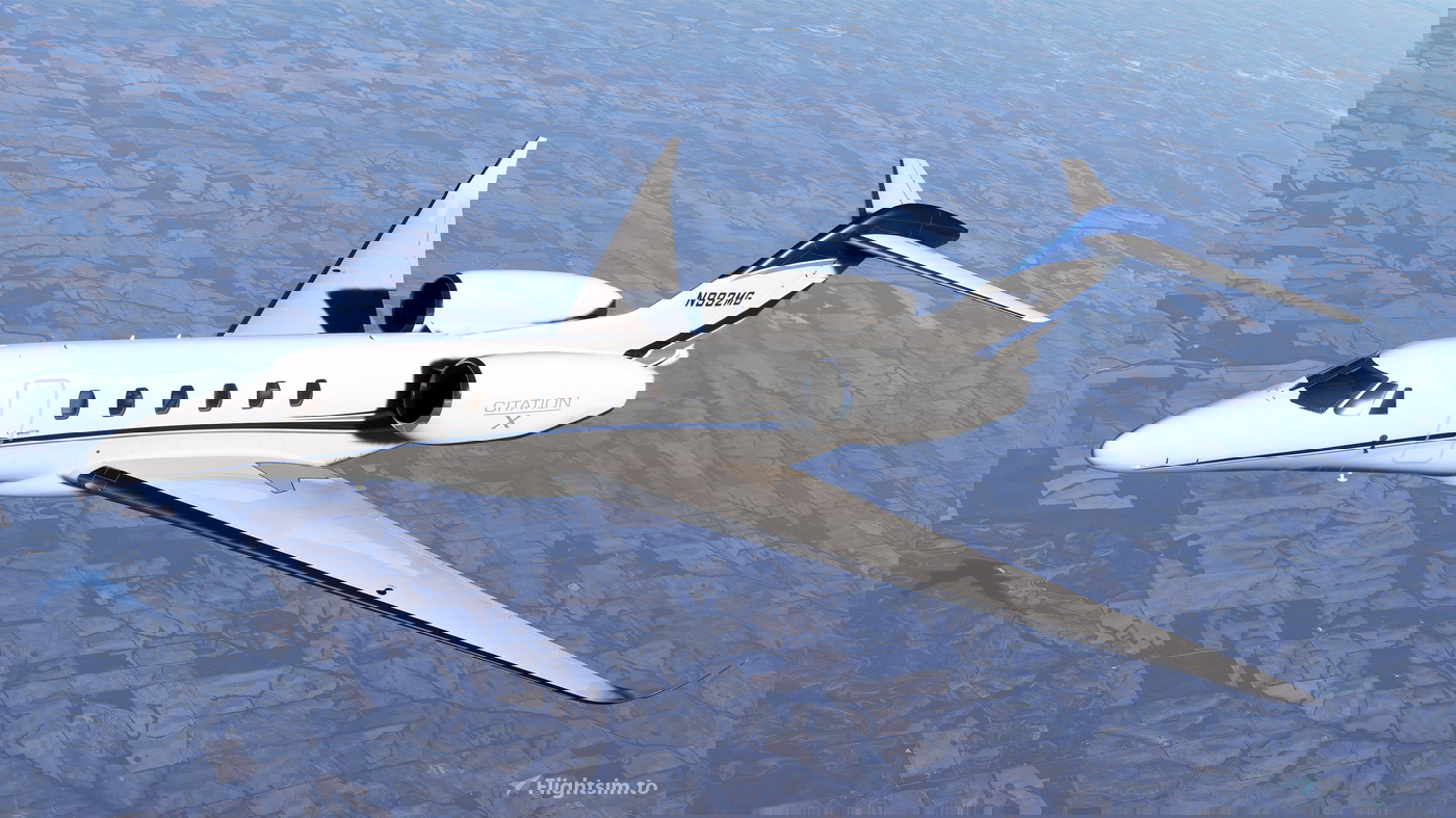 FlightFX Cessna Citation X - N992MG (Dynamic Registration) for ...