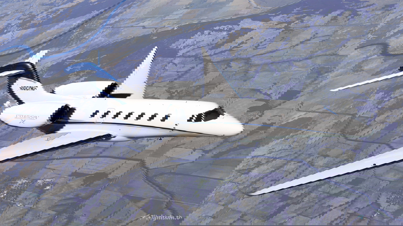 FlightFX Cessna Citation X - N992MG (Dynamic Registration) pour ...