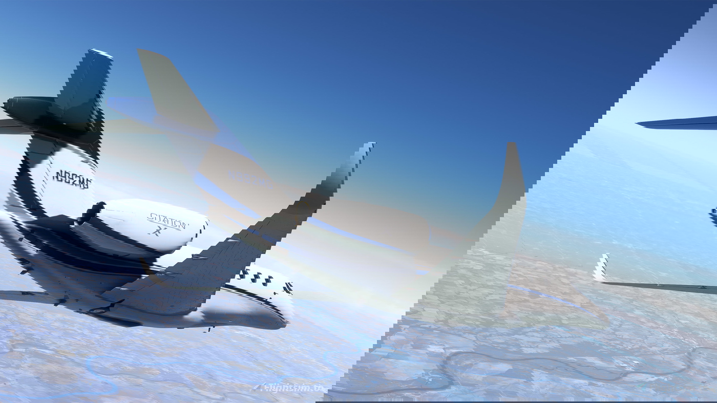 FlightFX Cessna Citation X - N992MG (Dynamic Registration) for ...