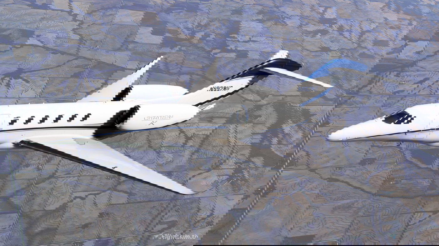 FlightFX Cessna Citation X - N992MG (Dynamic Registration) for ...