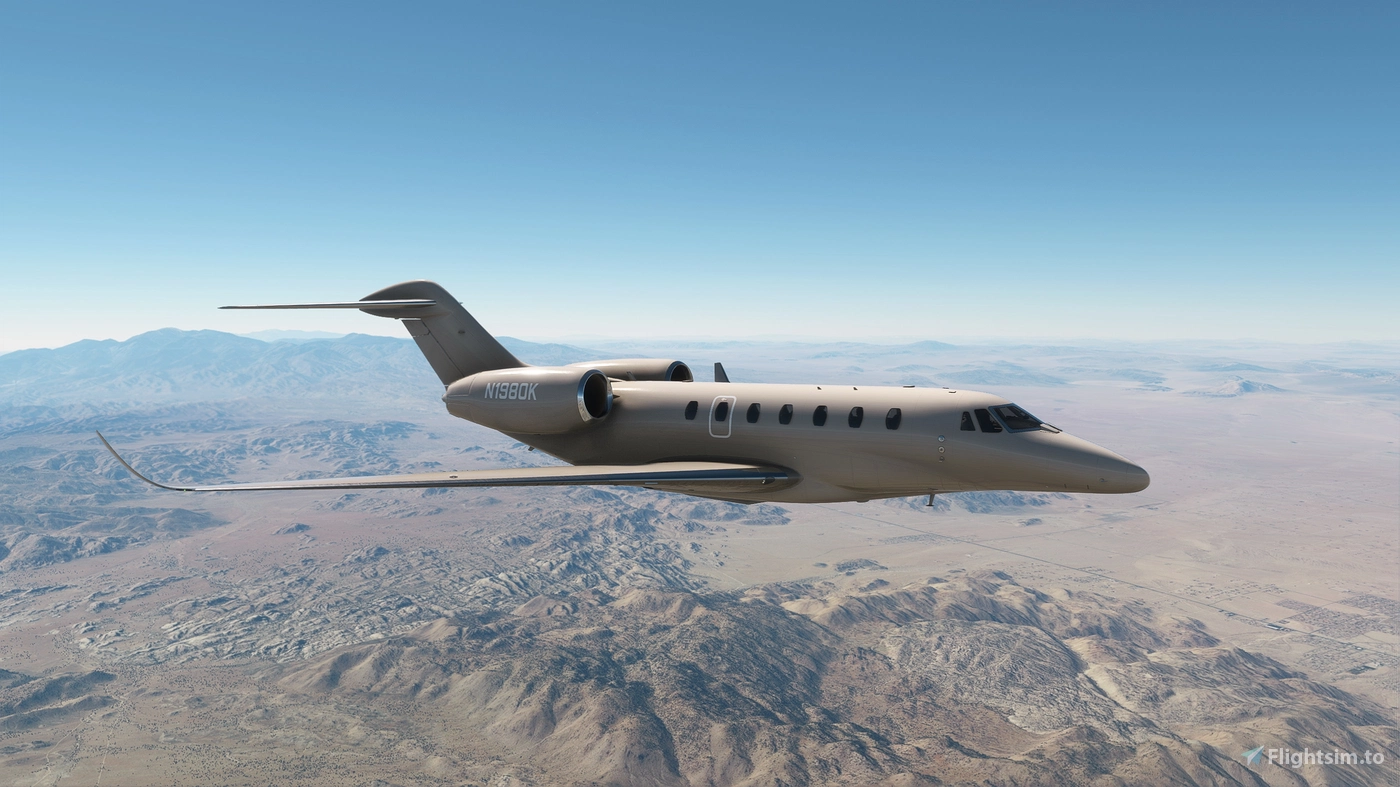 FlightFX Cessna Citation X | N1980K | Kim Kardashian for Microsoft ...