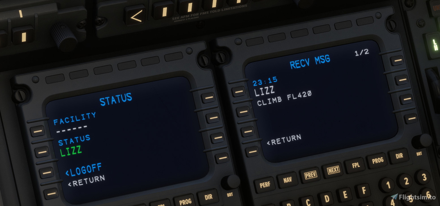 FlightFX Citation X CPDLC for Microsoft Flight Simulator | MSFS