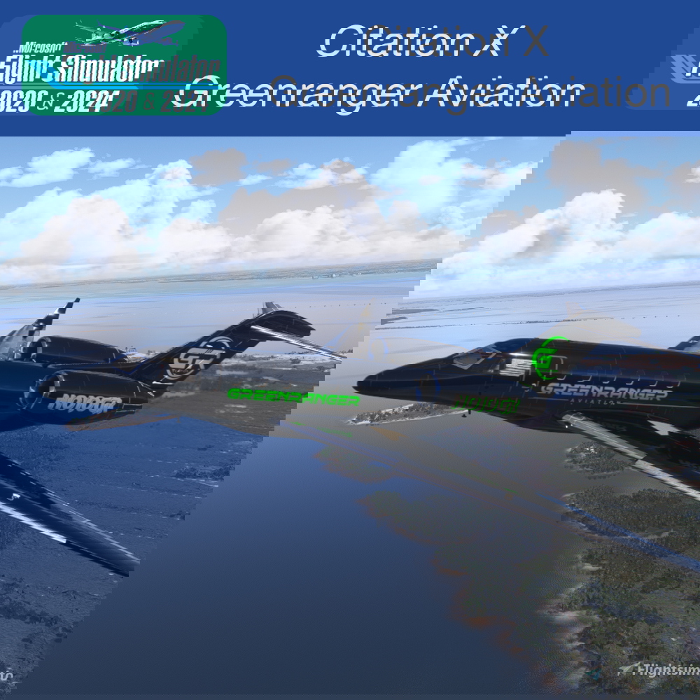 FlightFX Citation X Greenranger Aviation for Microsoft Flight Simulator ...