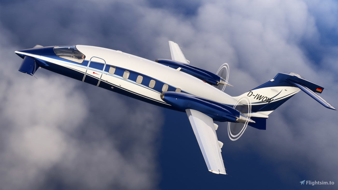 FlightFX P180 Avanti II - D-IWOW (Dynamic Registration) for Microsoft ...