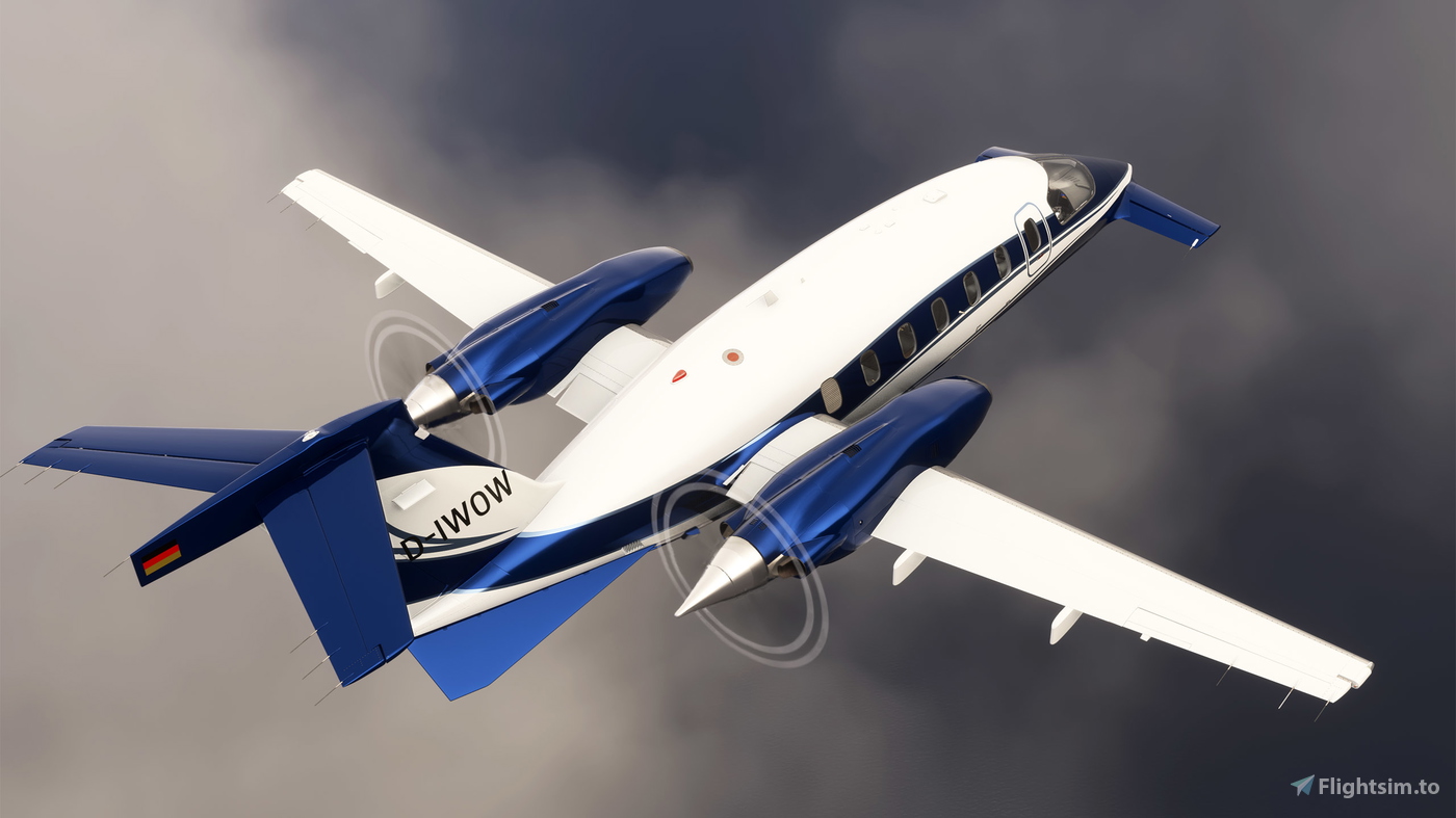 FlightFX P180 Avanti II - D-IWOW (Dynamic Registration) for Microsoft ...