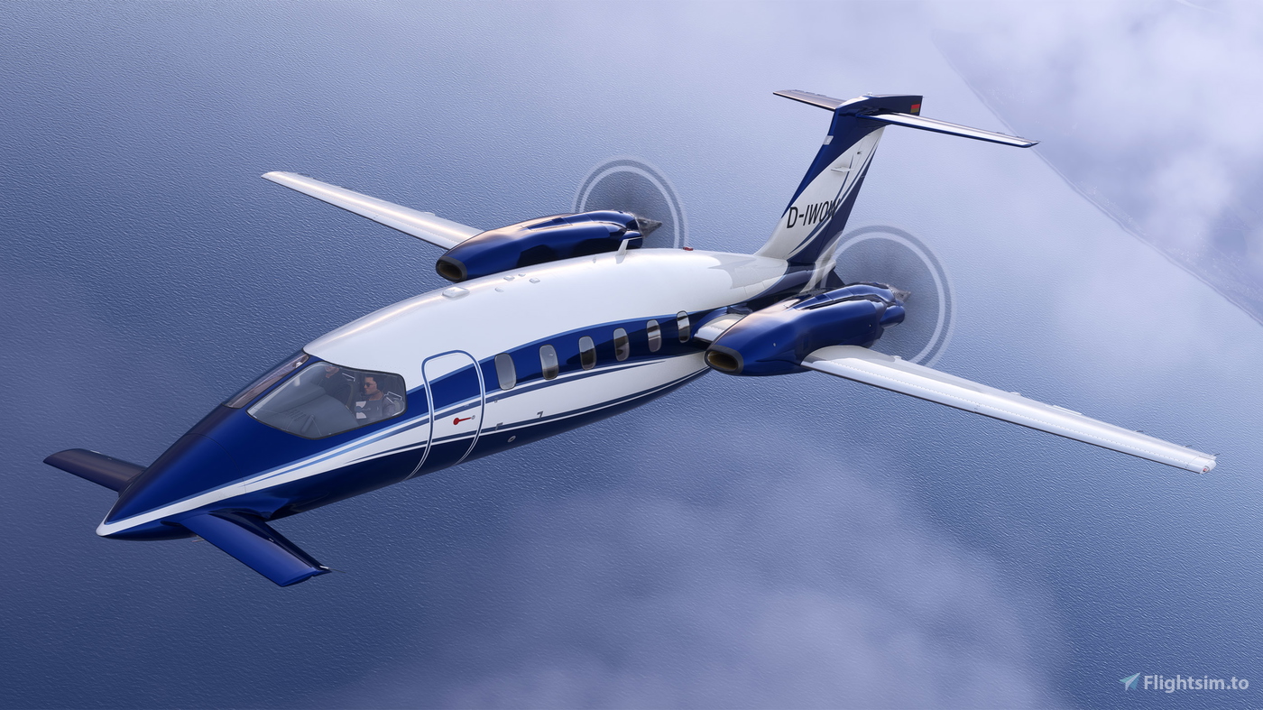 FlightFX P180 Avanti II - D-IWOW (Dynamic Registration) for Microsoft ...