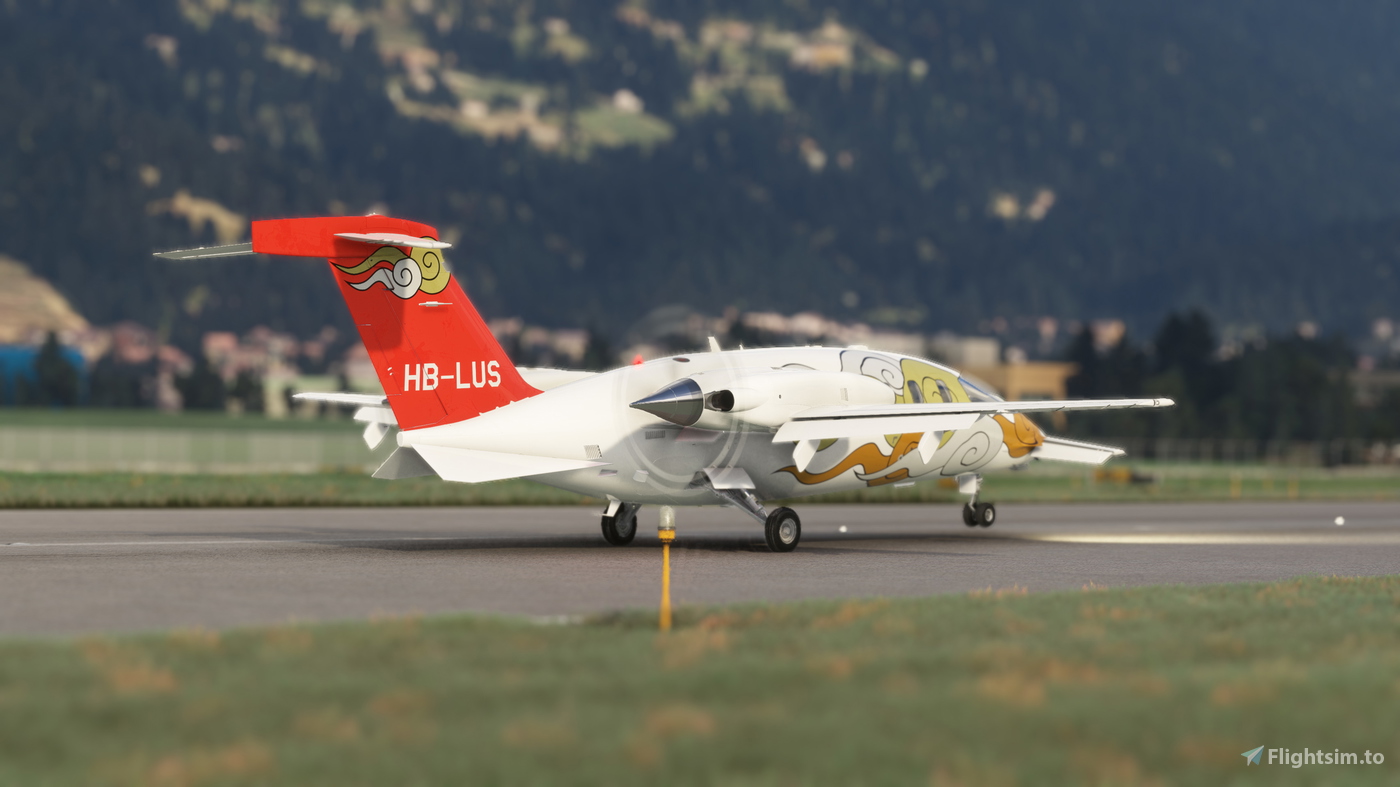 FlightFX P180 Avanti II - HB-LUS のために Microsoft Flight Simulator | MSFS