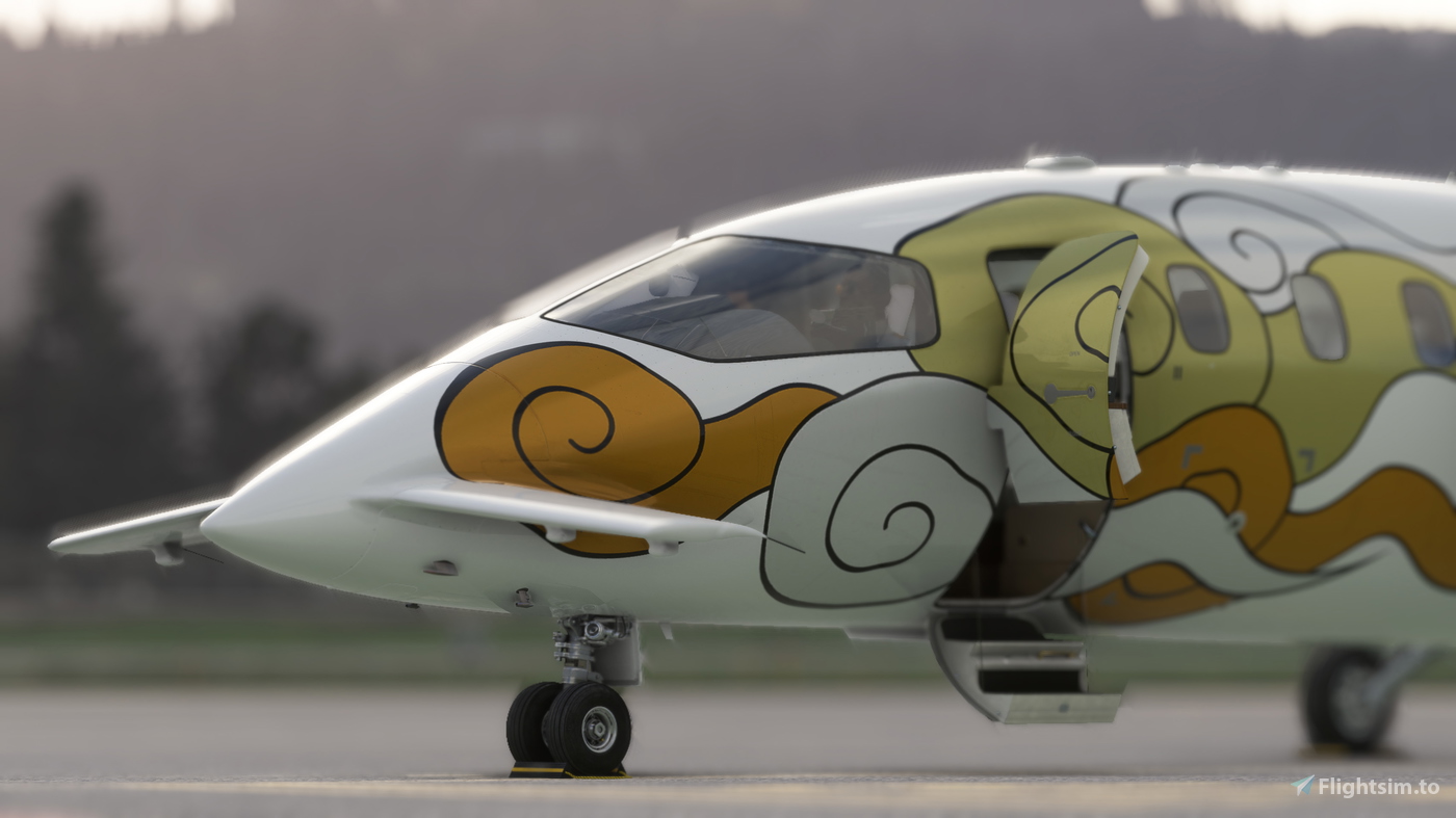 FlightFX P180 Avanti II - HB-LUS for Microsoft Flight Simulator | MSFS