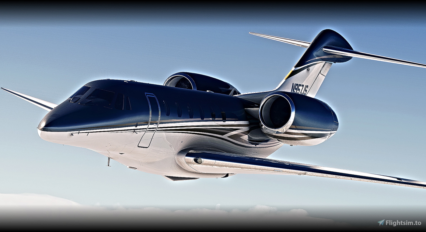 (FLIGHTFX) Private Citation X | N957JS | 8K pour Microsoft Flight ...