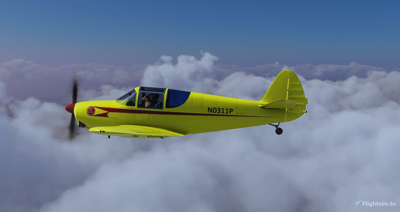 Flightsim Pictures Scott livery for the Aeroplane Heaven Globe Swift per Microsoft Flight ...