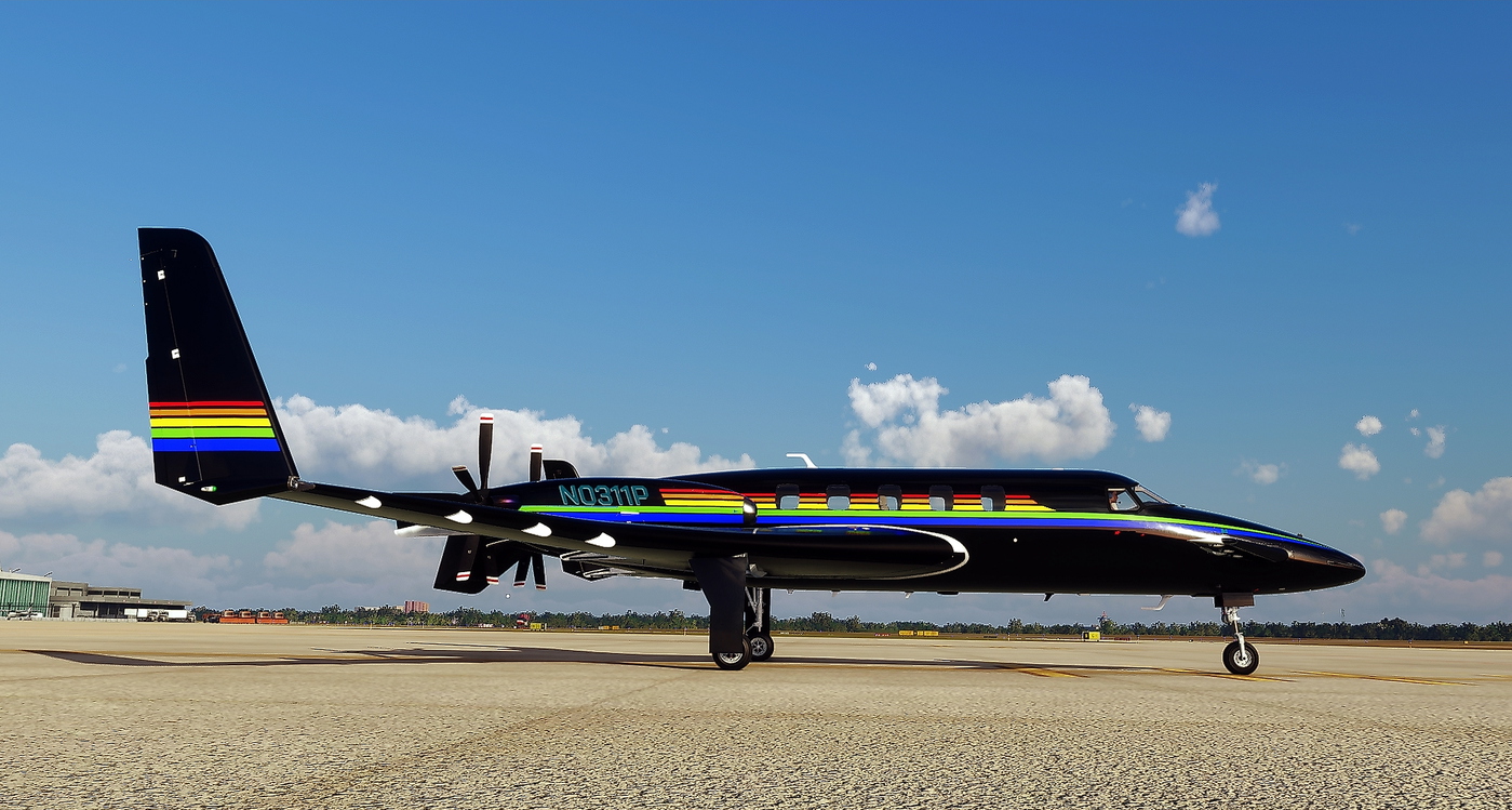 Flightsim Pictures Scott livery for the Black Square Starship for 2024 ...