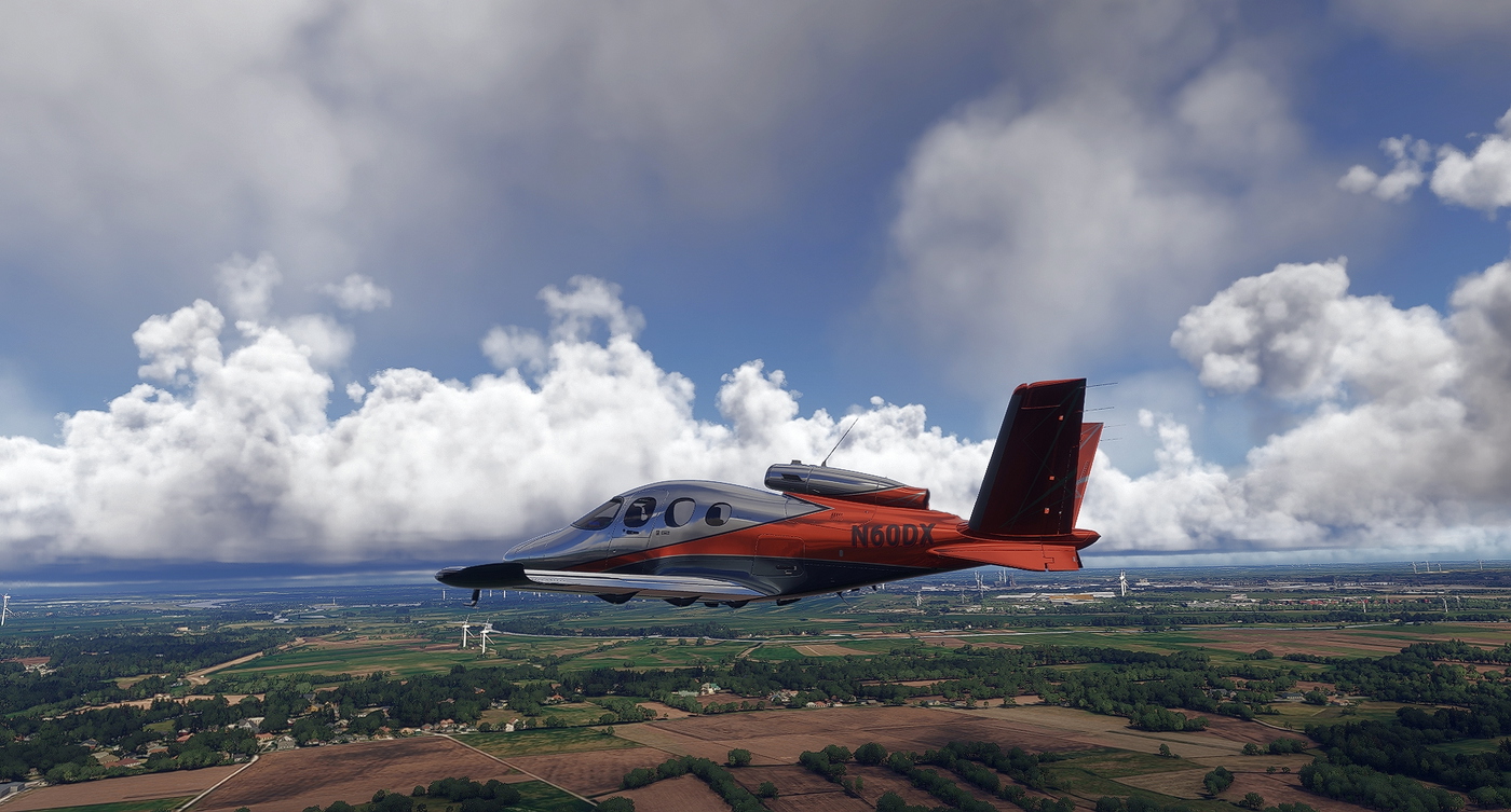 Flightsim Pictures Scott livery for the FFX Vision Jet G2 para ...