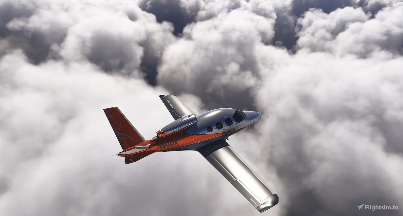 Flightsim Pictures Scott livery for the FFX Vision Jet G2 per Microsoft ...