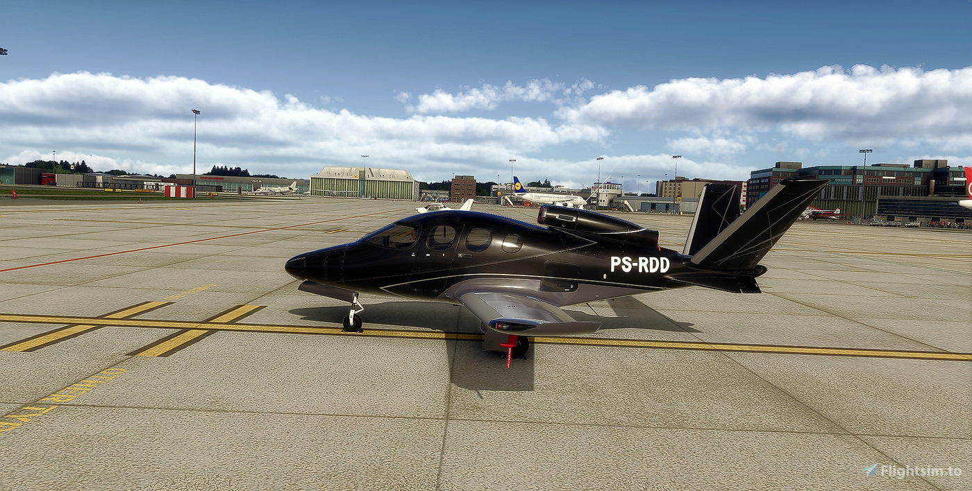 Flightsim Pictures Scott livery for the FFX Vision Jet G2 a oldalon ...