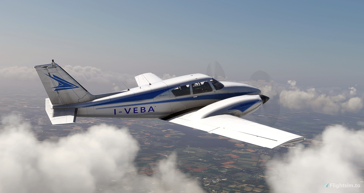 Flightsim Pictures Scott livery for the vFlyteAir Comanche PA-30 对于 ...