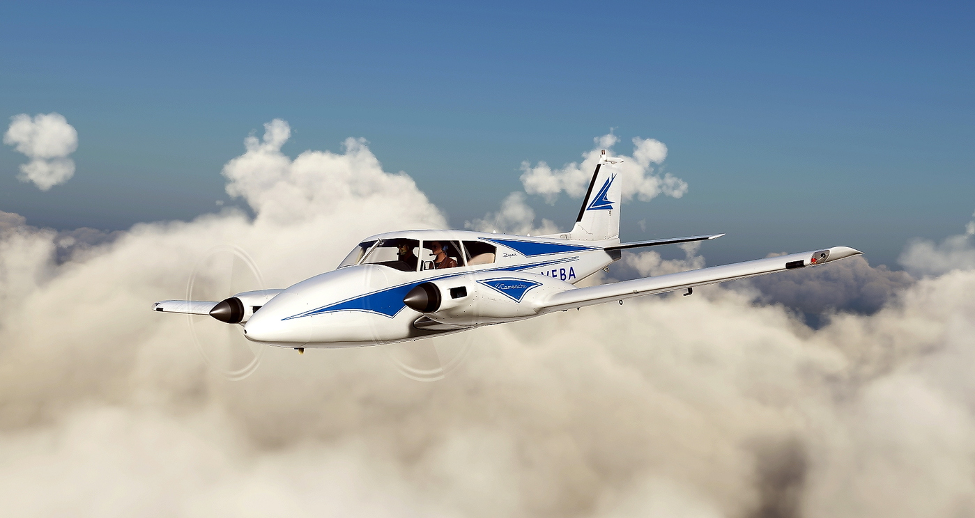 Flightsim Pictures Scott livery for the vFlyteAir Comanche PA-30 for ...