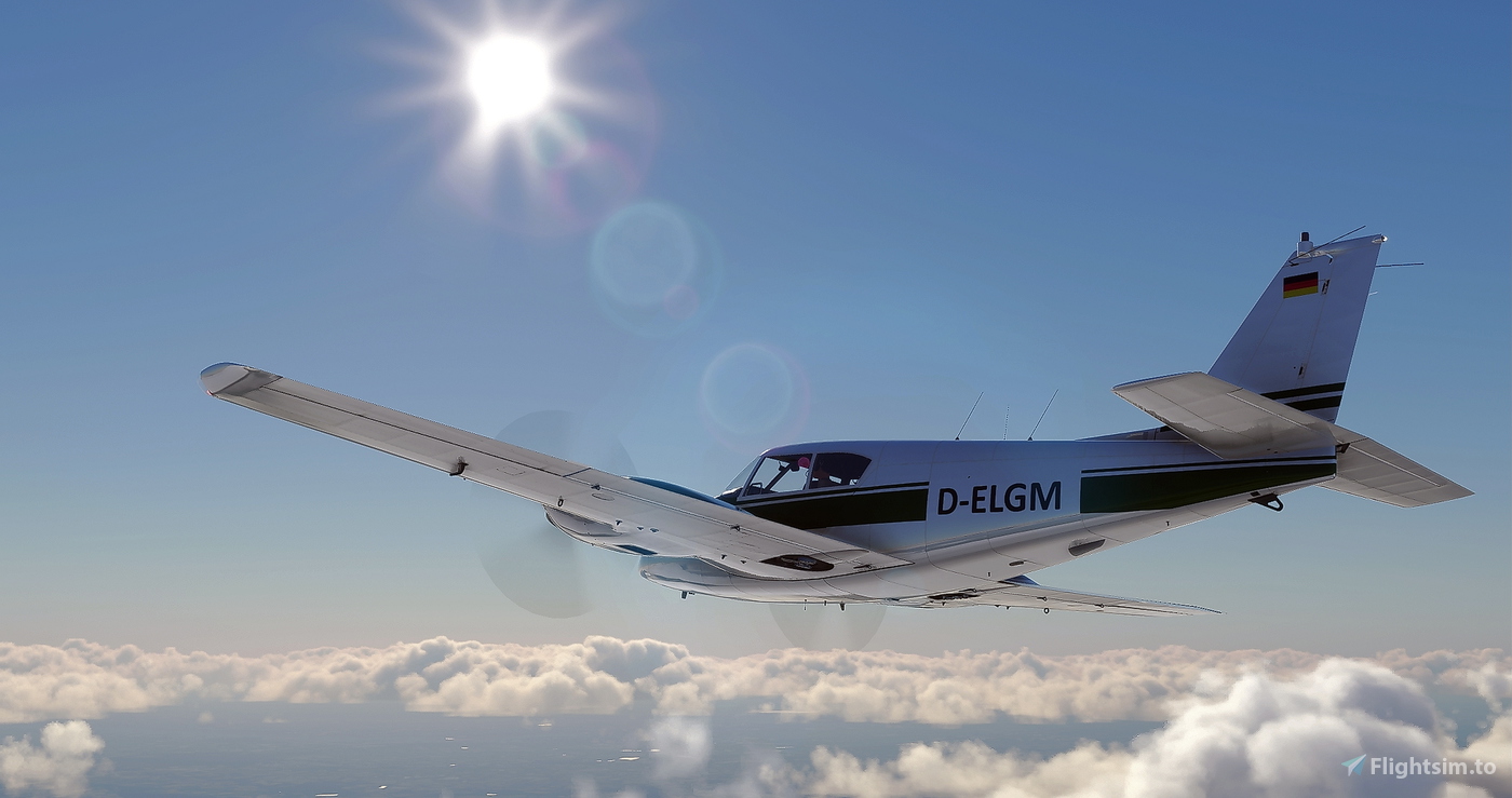 Flightsim Pictures Scott livery for the vFlyteAir Piper Comanche PA-30 ...