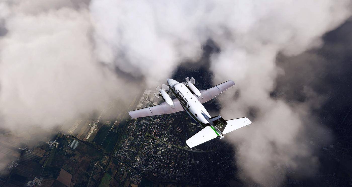 Flightsim Pictures Scott livery for The VirtualCol Beechcraft M99 for ...