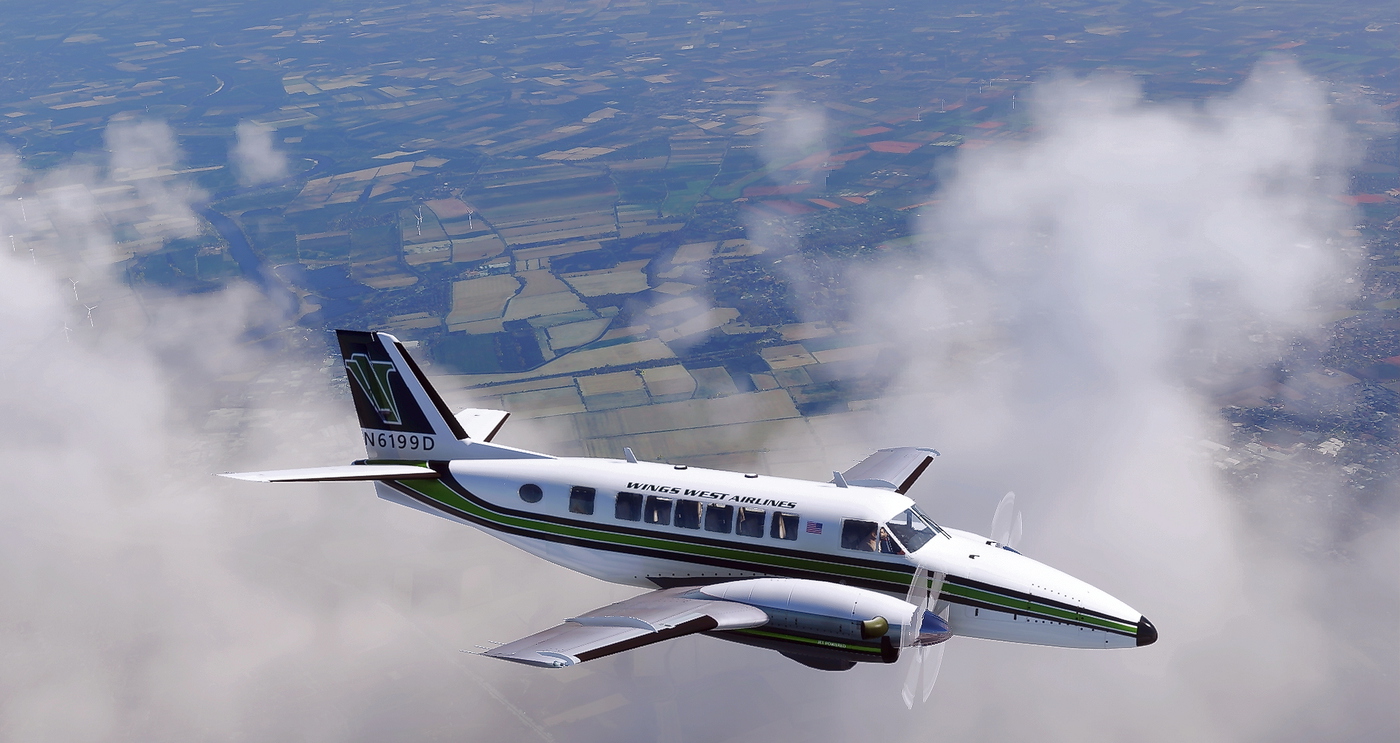 Flightsim Pictures Scott livery for The VirtualCol Beechcraft M99 for ...
