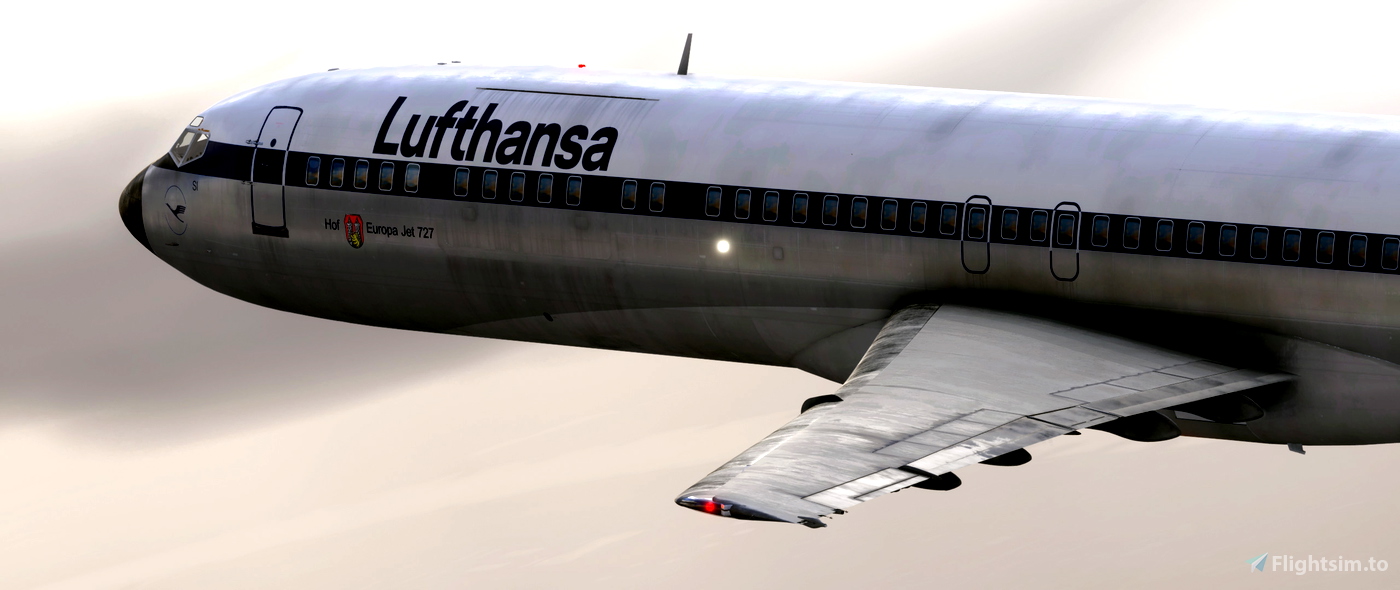Threads - FlightSim Studio - B 727-223(Adv) Lufthansa D-ABSI pour Microsoft Flight Simulator | MSFS