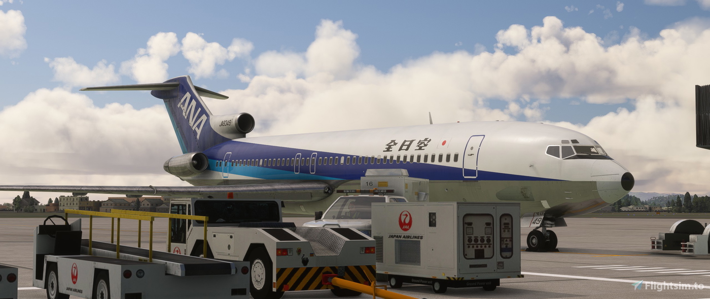 FlightSim Studio - B727-200(F) ANA JA8349 [4K] for Microsoft Flight ...