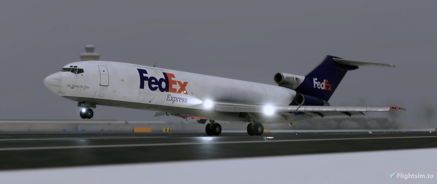 FlightSim Studio - B727 Freighter FEDEX N467FE for Microsoft Flight ...