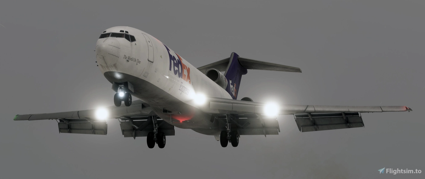 FlightSim Studio - B727 Freighter FEDEX N467FE für Microsoft Flight ...