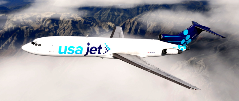 FlightSim Studio - B727 Freighter USAjet for Microsoft Flight Simulator ...