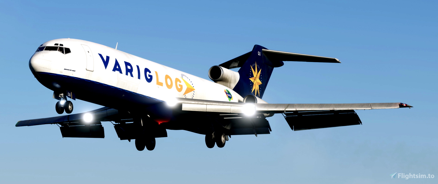 FlightSim Studio - B727 Freighter Varig Log PP-VQU for Microsoft Flight ...